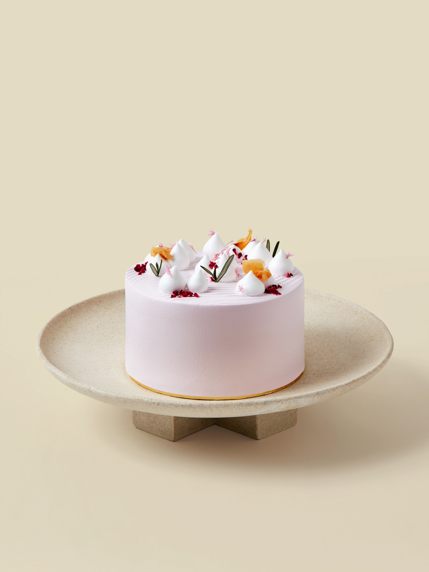 Lychee Strawberry Rose Cake | Fieldnotes Cake Shop Singapore