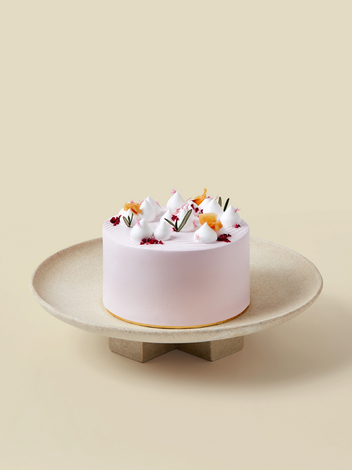 Lychee Strawberry Rose Cake | Fieldnotes Cake Shop Singapore