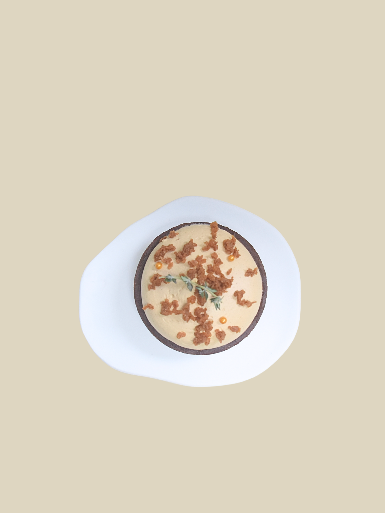 Chocolate Hazelnut Crunch Tart | Fieldnotes